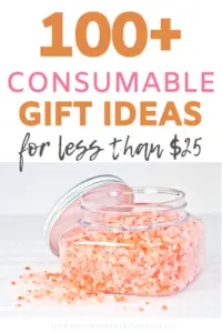 100+ Consumable Gifts For under $25